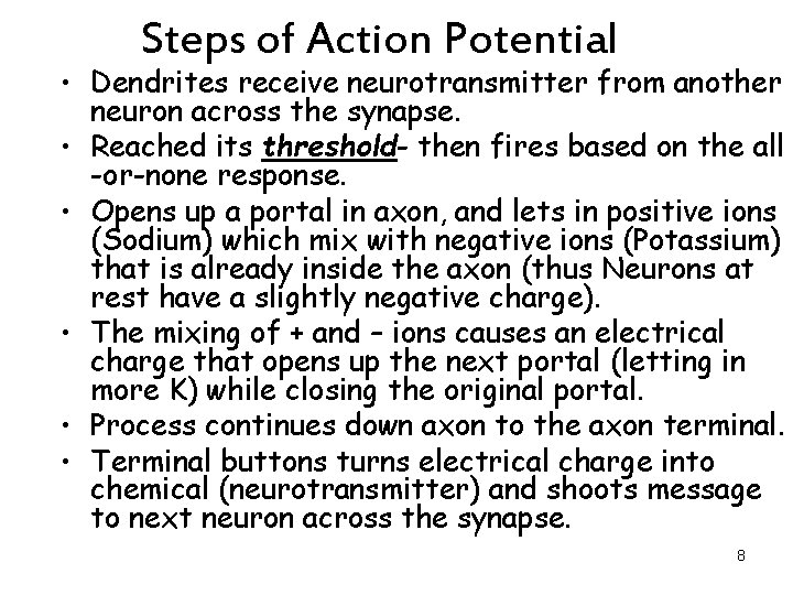Biology and Behavior Chapter 3 1 Neural Communication