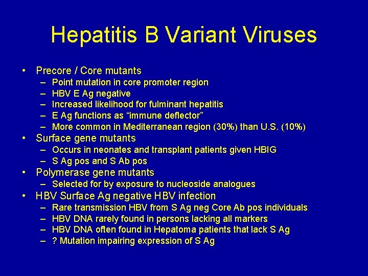The Hepatic Barracuda Hepatitis B By William E