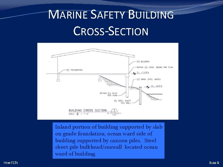 CITY OF SAN CLEMENTE MARINE SAFETY BUILDING STRUCTURAL