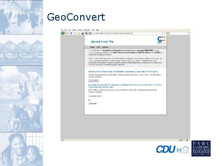 Geo Convert Creating that Spatial Relationship David Rawnsley