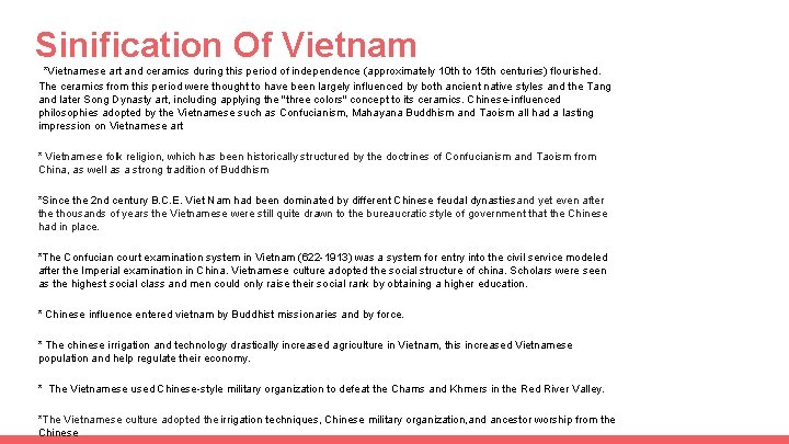 AP World History Chapter 13 B 3 Class