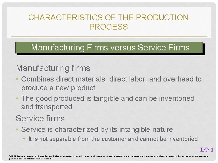 PRODUCT AND SERVICE COSTING JOBORDER SYSTEM CHAPTER 5