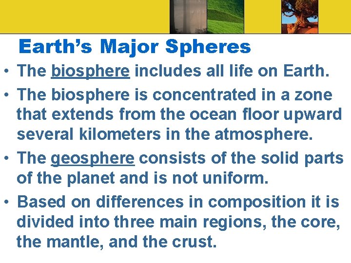 Introduction to Earth Science Chapter 1 Essential Questions