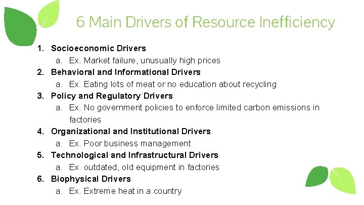 United Nations Environmental Program Finding the Balance between