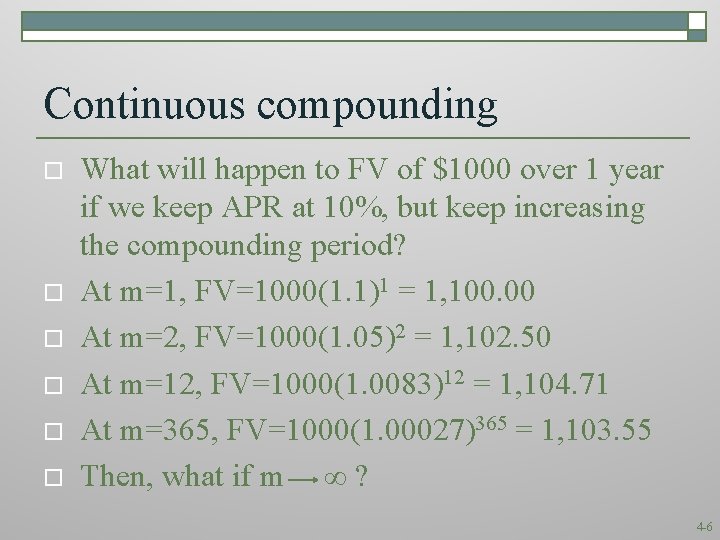 Module 1 3 How to handle various compounding