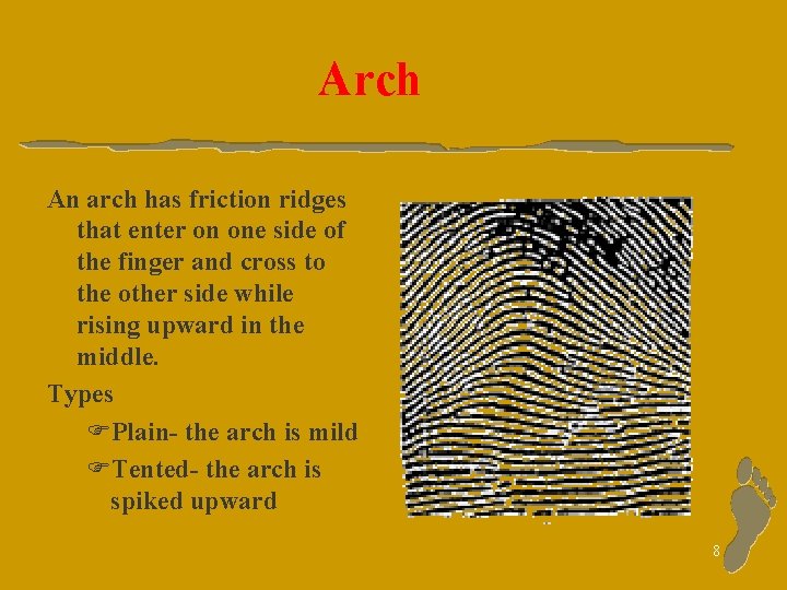 FORENSIC SCIENCE Prints 1 Prints Dactyloscopy the study