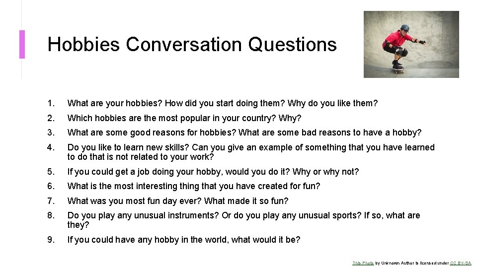 Hobbies Hobbies Vocabulary Calligraphy Camping Acting Interior Decorating