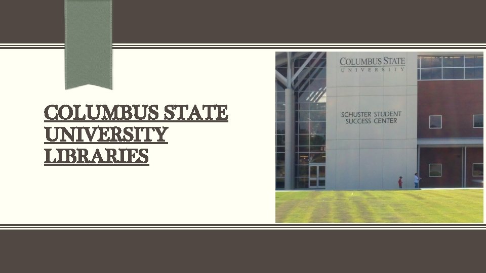 REIMAGINING THE LIBRARYS CONNECTION TO STUDENT SUCCESS An