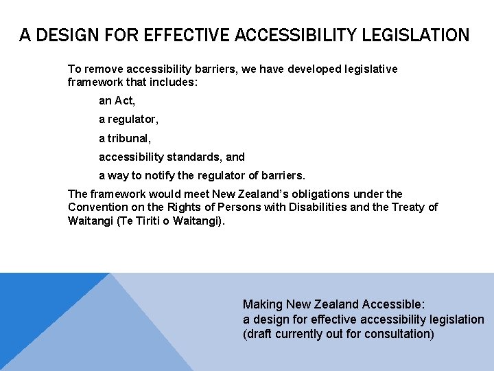 BUILDING SYSTEMS FOR REMOVING DISABLING EXPERIENCES WARREN FORSTER