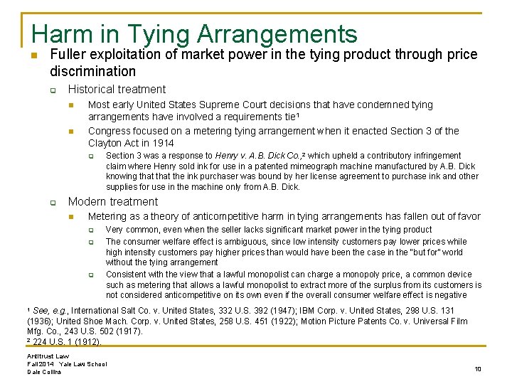 22 Tying Arrangements Mixed Bundling and Loyalty Discounts