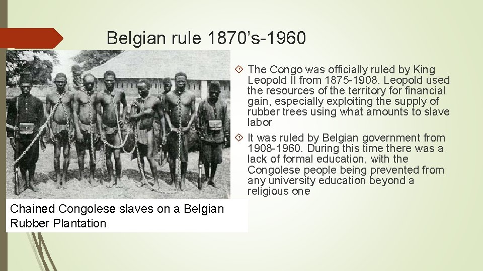 Conflict minerals in the Democratic Republic of Congo