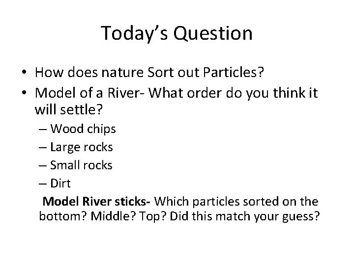 Review Big Idea 1 Heat Energy Particles Move