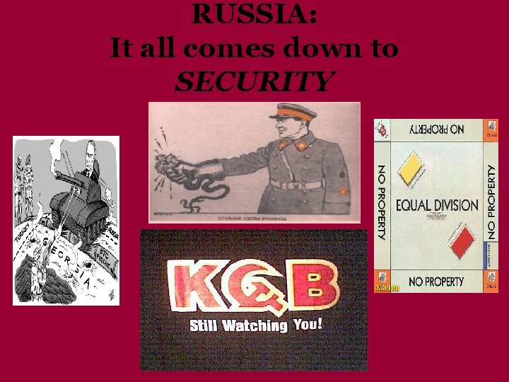 FORMER SOVIET UNION IMPORTANCE OF GEOGRAPHY Best Case