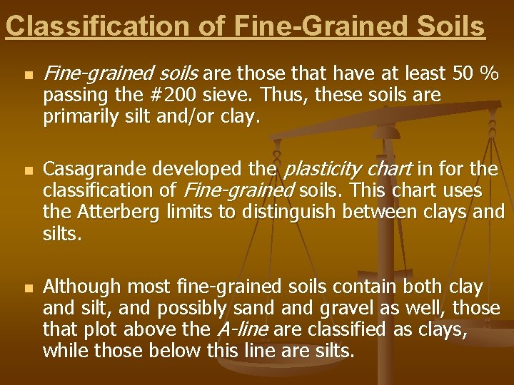 5 Soil Classification Prepared From The Codutos Text