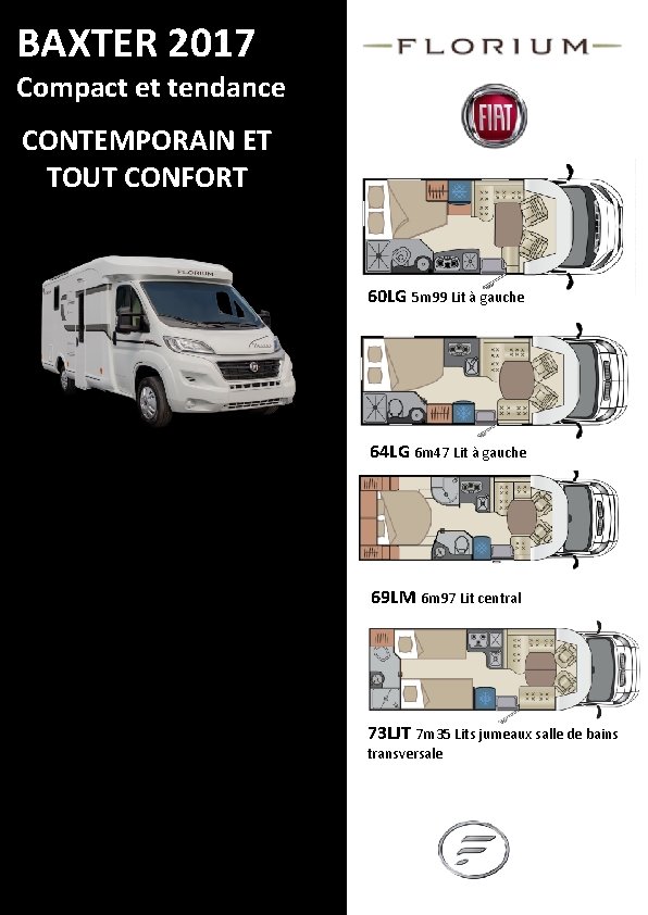 BAXTER 2017 Compact et tendance CONTEMPORAIN ET TOUT