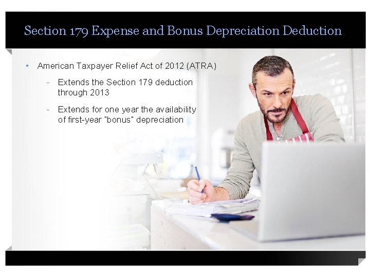 TOP TAX ISSUES FOR SMALL BUSINESS What Will