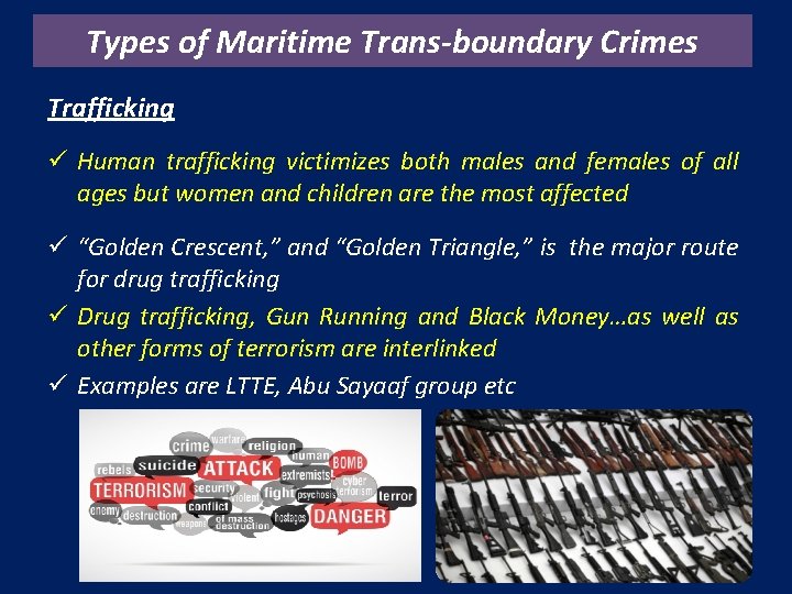 Maritime Transboundary Crime and Its Impact on the
