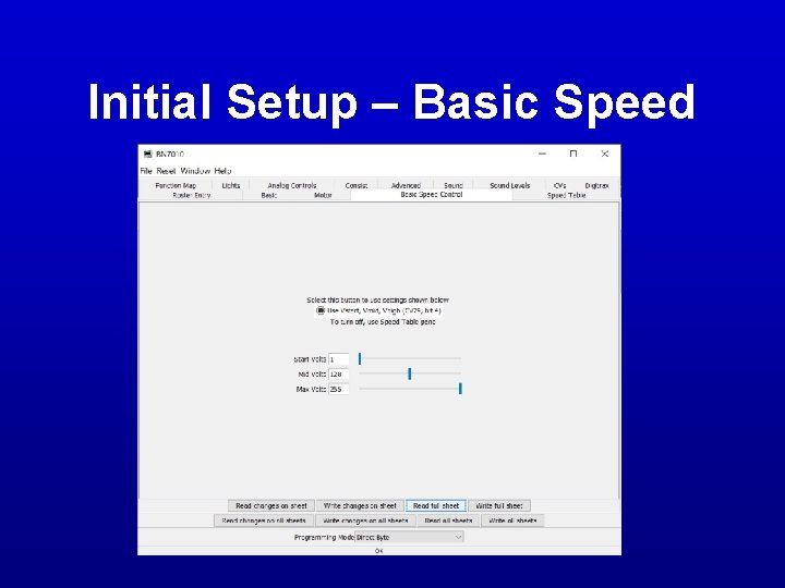DCC Speed Matching Technique Lee Williams Locomotive Catagories