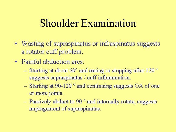 Upper Limb Orthopaedic Medicine Scope Neck Shoulder Elbow