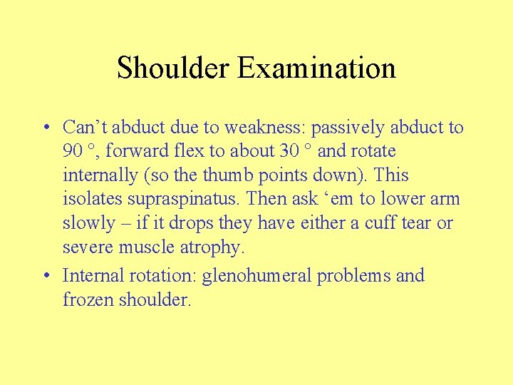 Upper Limb Orthopaedic Medicine Scope Neck Shoulder Elbow