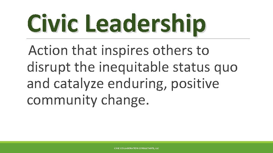 Leading Without Authority STRENGTHENING YOUR COLLABORATIVE CIVIC LEADERSHIP