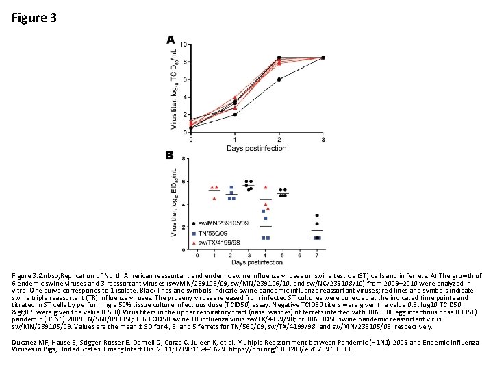 Figure 3 nbsp Replication of North American reassortant