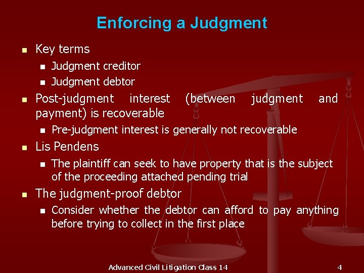 PostTrial Motions n Before Verdict n n After