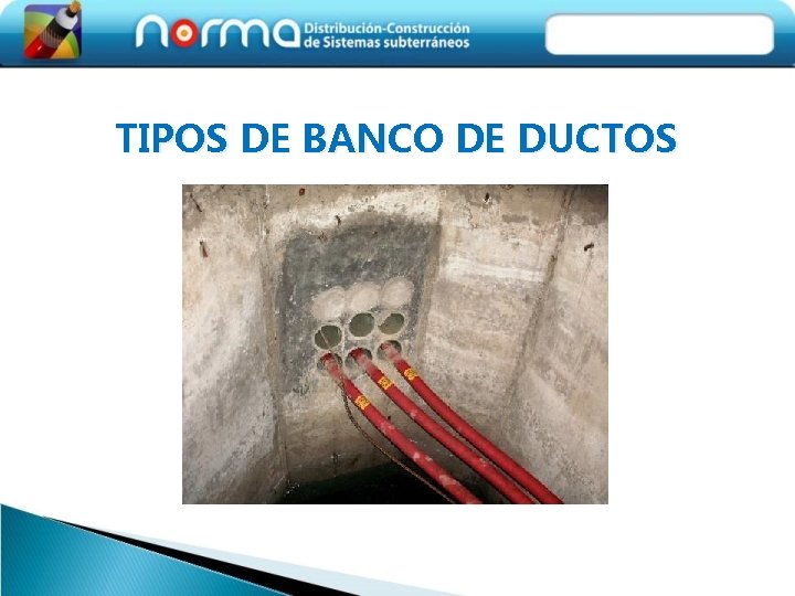 Normas de Distribucin Construccin de Sistemas Subterrneos Vamos