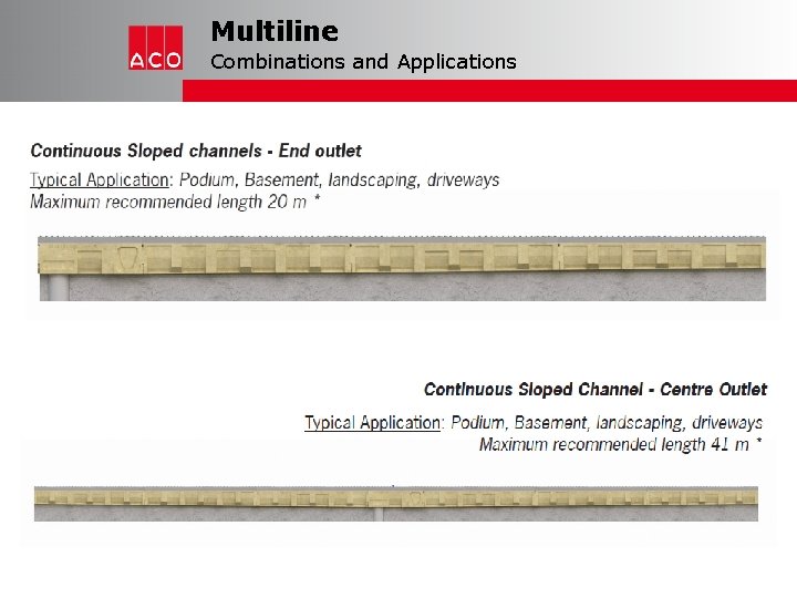 Multiline Polymer Concrete Drain Systems Benefits of Line