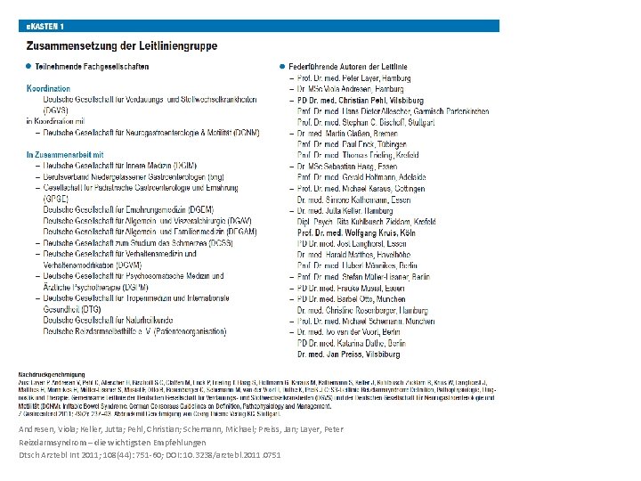 Andresen Viola Keller Jutta Pehl Christian Schemann Michael