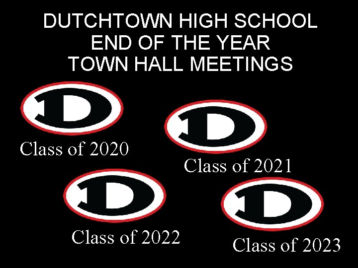DUTCHTOWN HIGH SCHOOL END OF THE YEAR TOWN