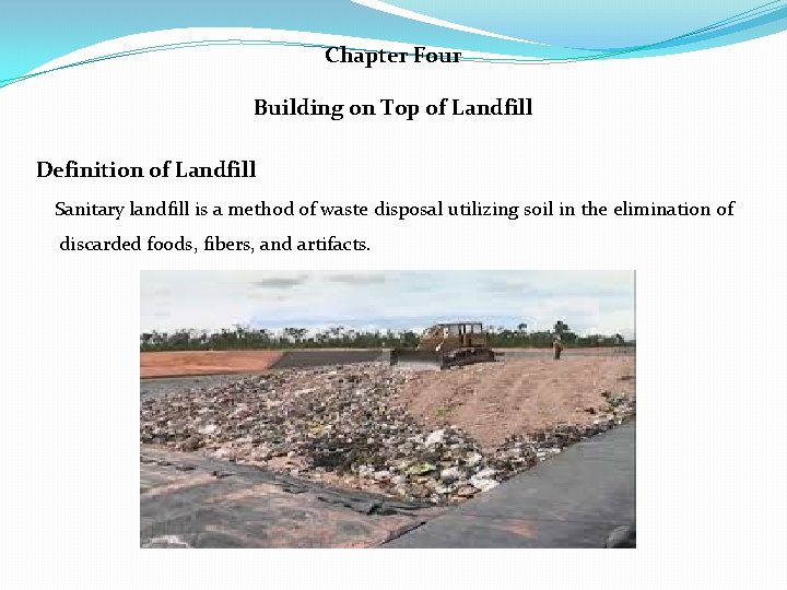 Graduation Project Part One Building on Difficult Soils