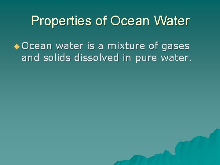 The Worlds Oceans u 71 of the Earths