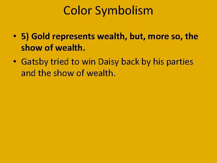 Color Symbolism 1 Gray is the color for