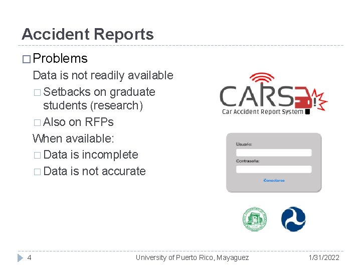 The Need for Reliable Databases in Puerto Rico