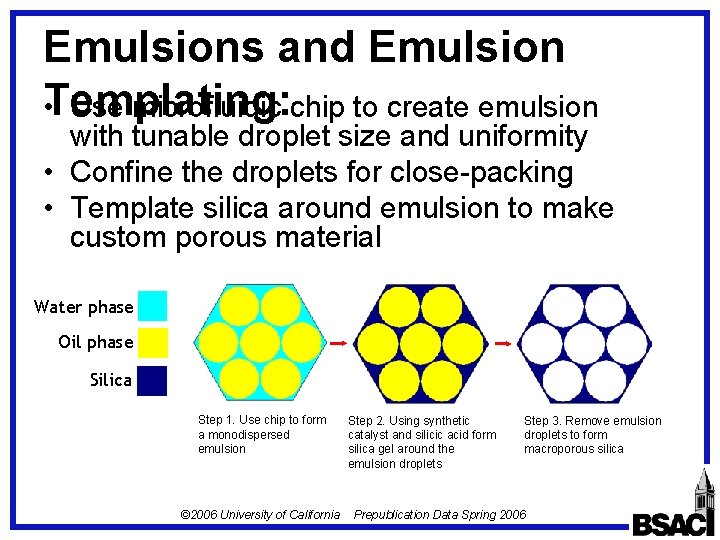 DiatomInspired Microfluidic Generation of Tunable Emulsions for Macroporous