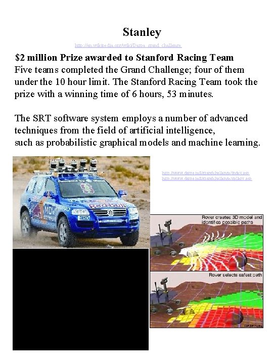 Cranfield University 16 th November 2005 Useful Techniques