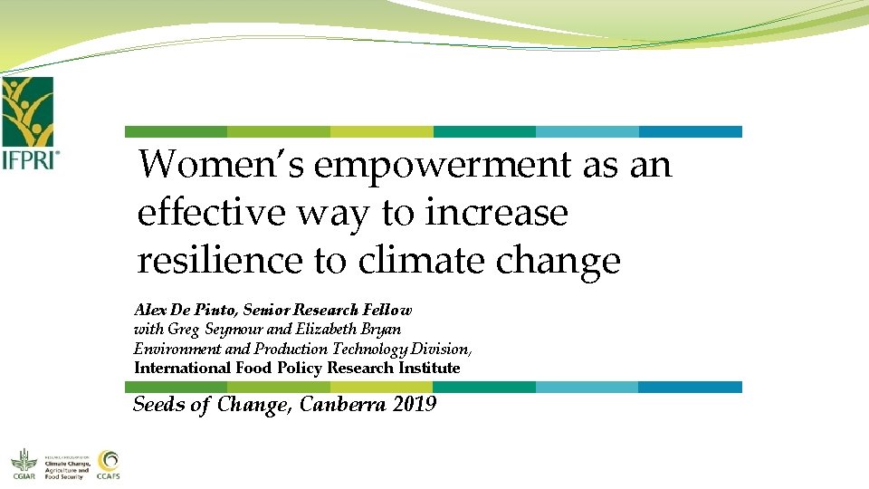 Womens empowerment as an effective way to increase