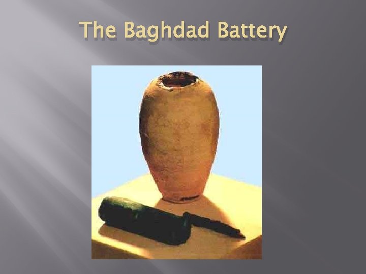 THE COIN BATTERY So What did we really