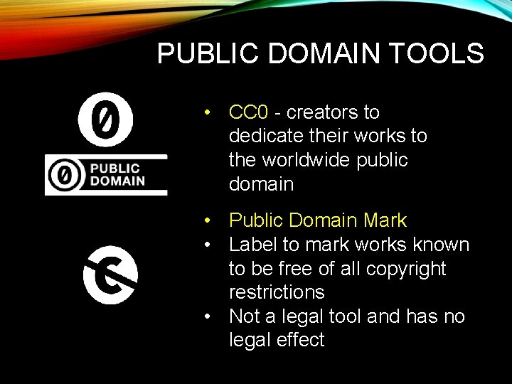 CREATIVE COMMONS COPYRIGHT BASICS Introductory workshop presentation by