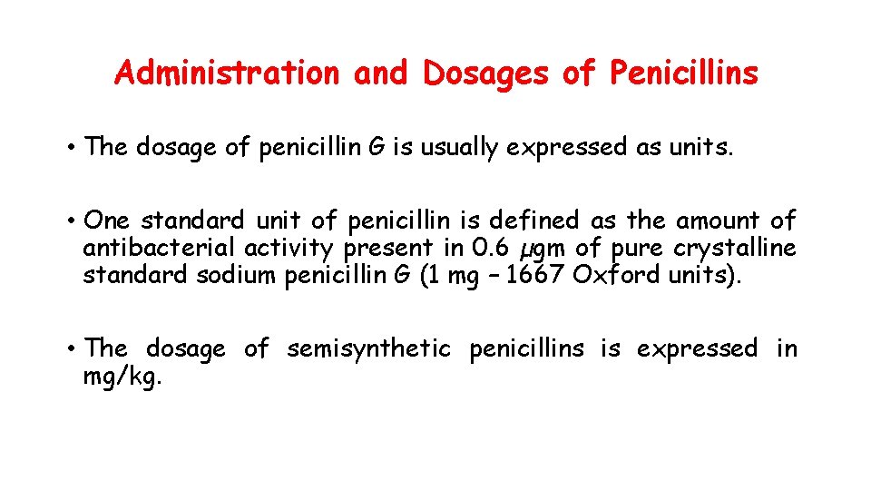 Penicillins Part 2 Chemotherapy VPT411 Lecture11 Dr Kumari
