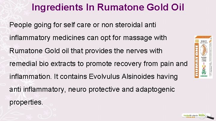 Herbal Joint Pain Relief Oil Injury caused by