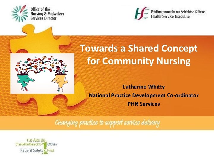 Towards a Shared Concept for Community Nursing Catherine