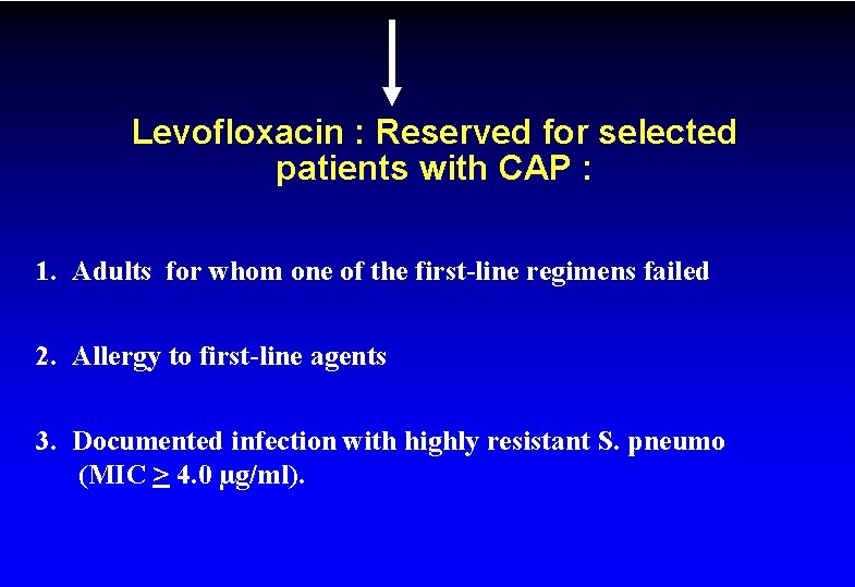 CAP GUIDELINES Why differences between Belgian and AmericanCanadian