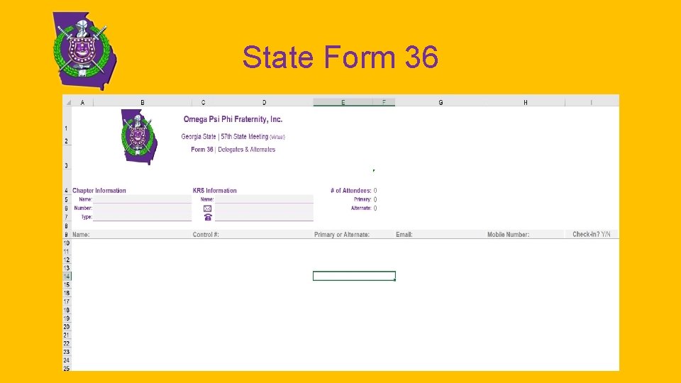 Keeper of Records and Seal Training Bro Dominic