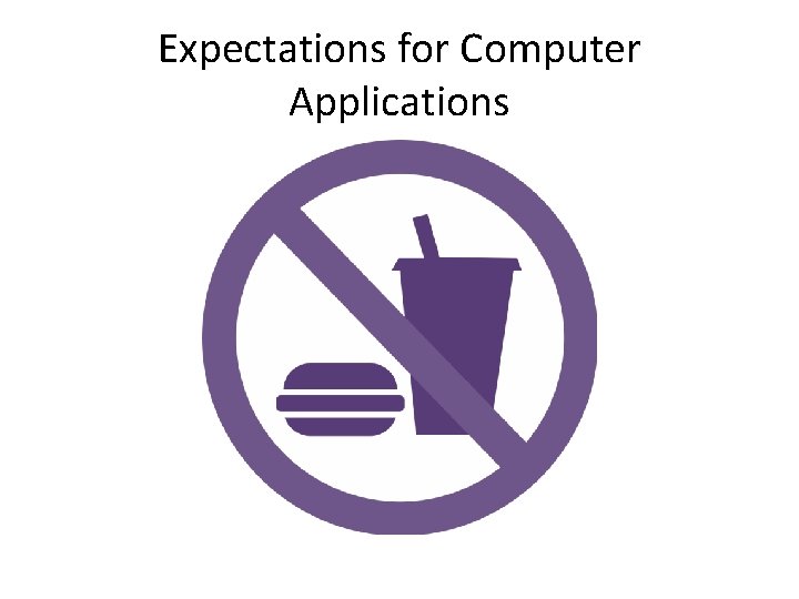 Safety Review Computer Applications NonNegotiable Standards for Behavior