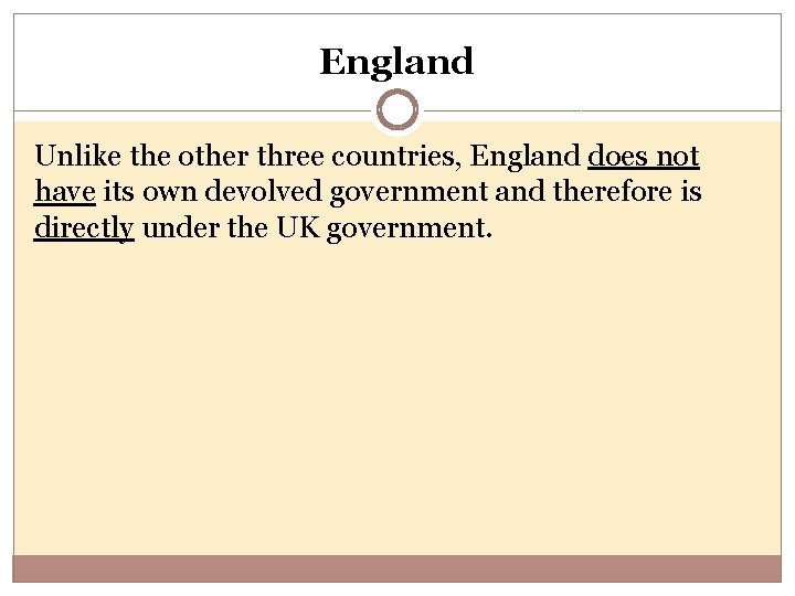 Administrative Divisions of UK The UK is broadly