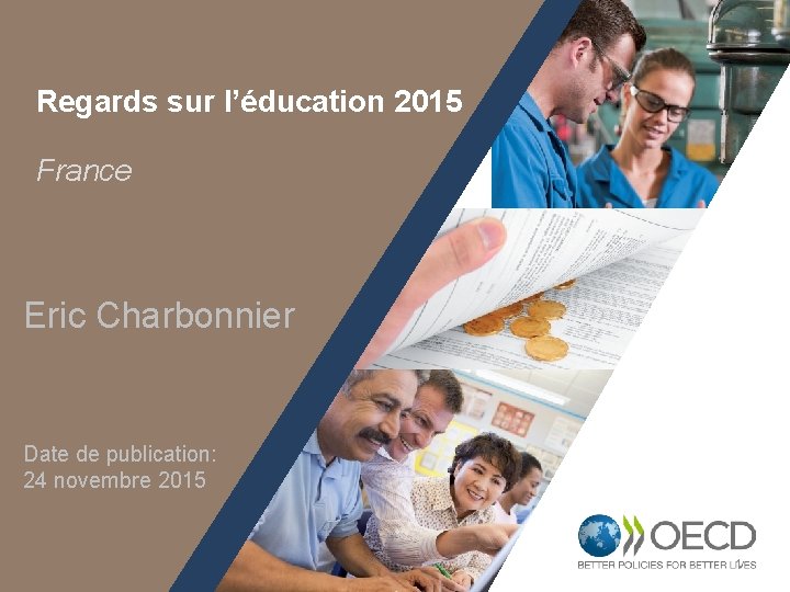 Regards sur lducation 2015 France Eric Charbonnier Date