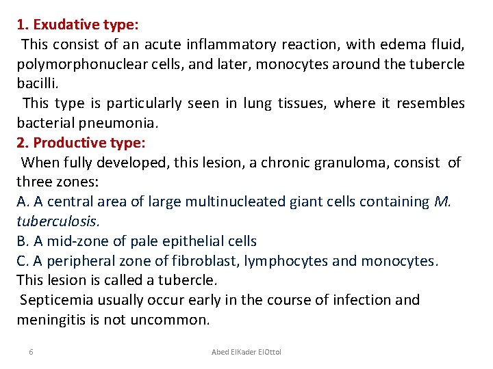 Diagnostic microbiology lecture 14 MYCOBACTERIA Abed El Kader