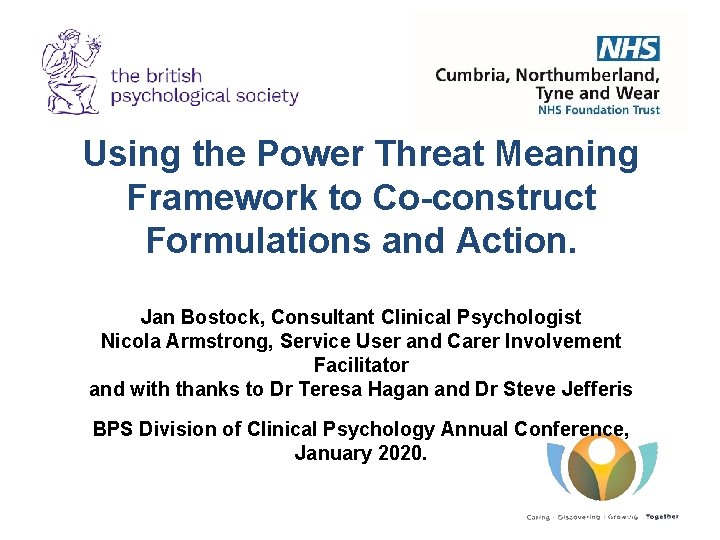 Using the Power Threat Meaning Framework to Coconstruct